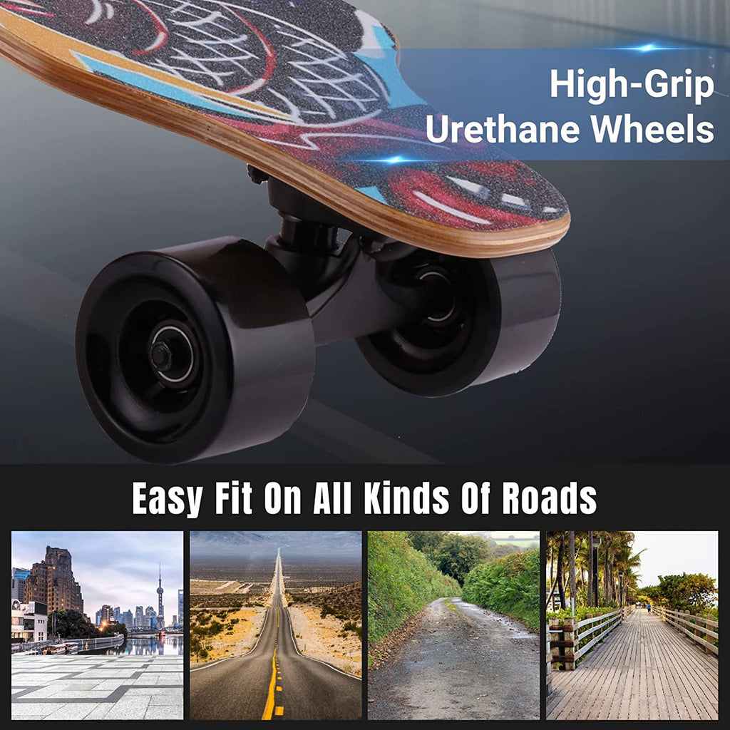 Caroma 36 Inch 700W Electric Cruiser Longboard – CAROMA